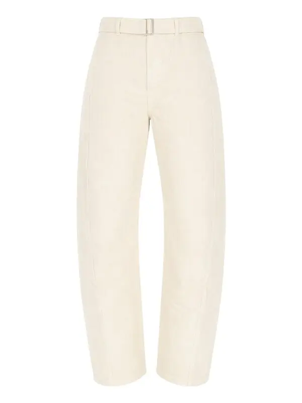 LEMAIRE Twisted Pants - White