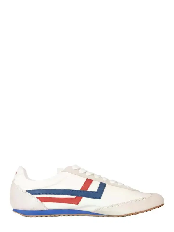PRO-KEDS 1949 Racer 77 Logo Stripe Sneakers - White
