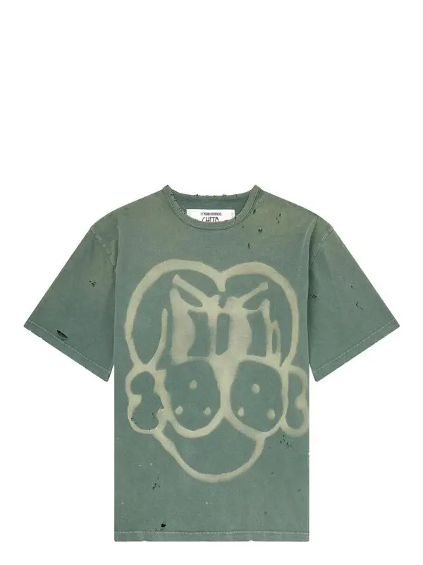 NEIGHBORHOOD Chito Savage Cotton-jersey T-shirt - Green