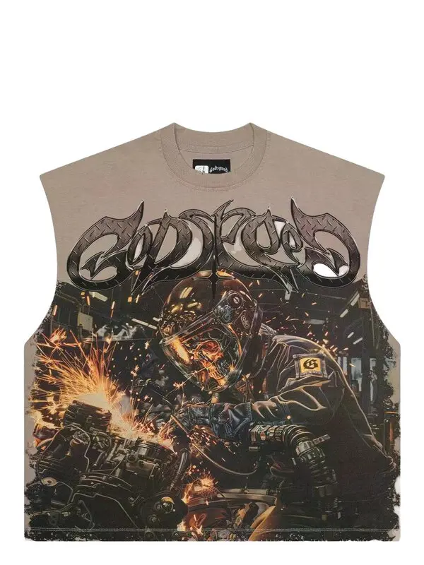 GODSPEED Steel Sharpens Steel Vest - Grey