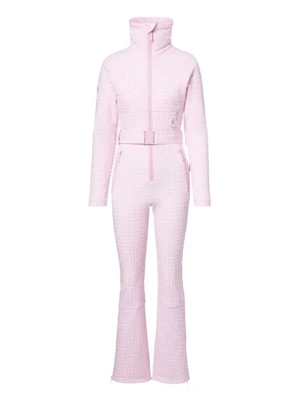 Cordova Chatel Gingham Ski Suit - Pink