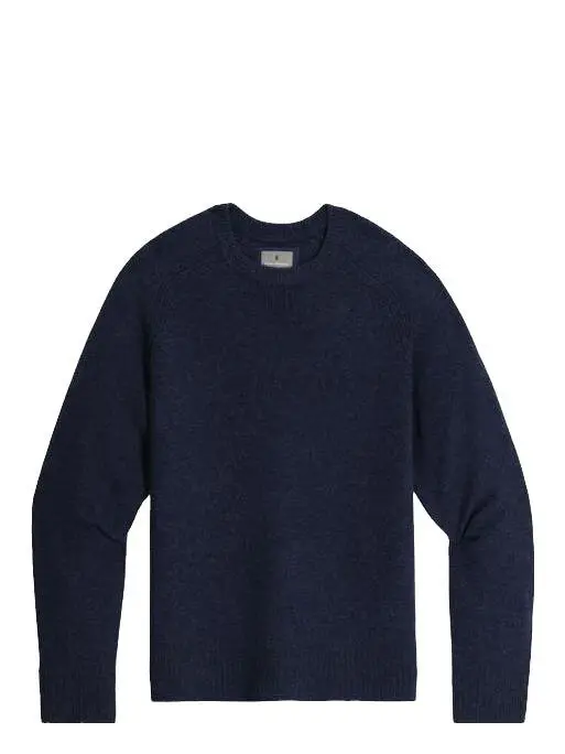 Royal Robbins Merino Wool Crewneck Pullover - Deep Blue Heather