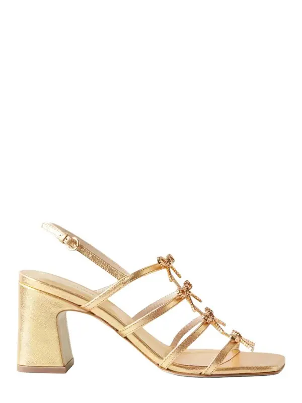Claudie Pierlot Sandalias Con Detalle De Moño | | Hn - Gold