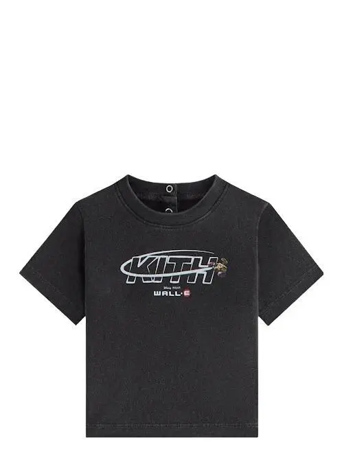 Kith X Disney Pixar Wall-e Vintage Tee Shirt - Black