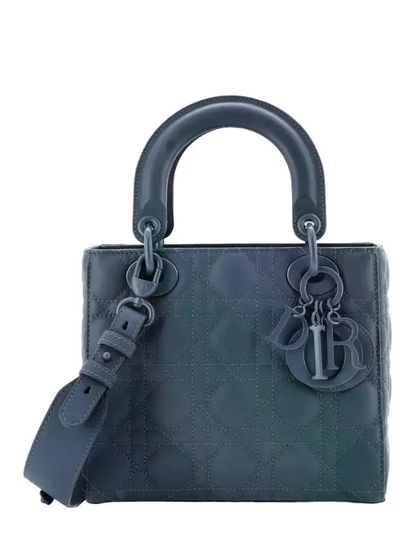 Dior Ultra Matte My Abcdior Lady Shoulder Bag - Blue