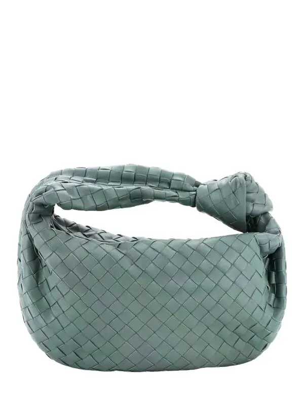 Bottega Veneta Jodie Intrecciato Nappa Teen Hobo Bag - Green