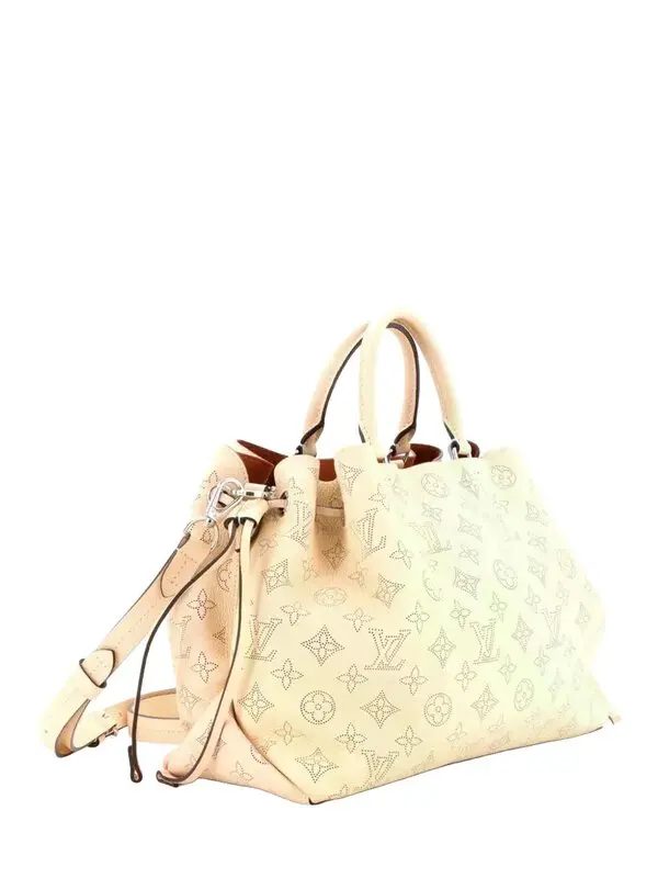 LOUIS VUITTON Bella Mahina Leather Tote Bag - Neutrals