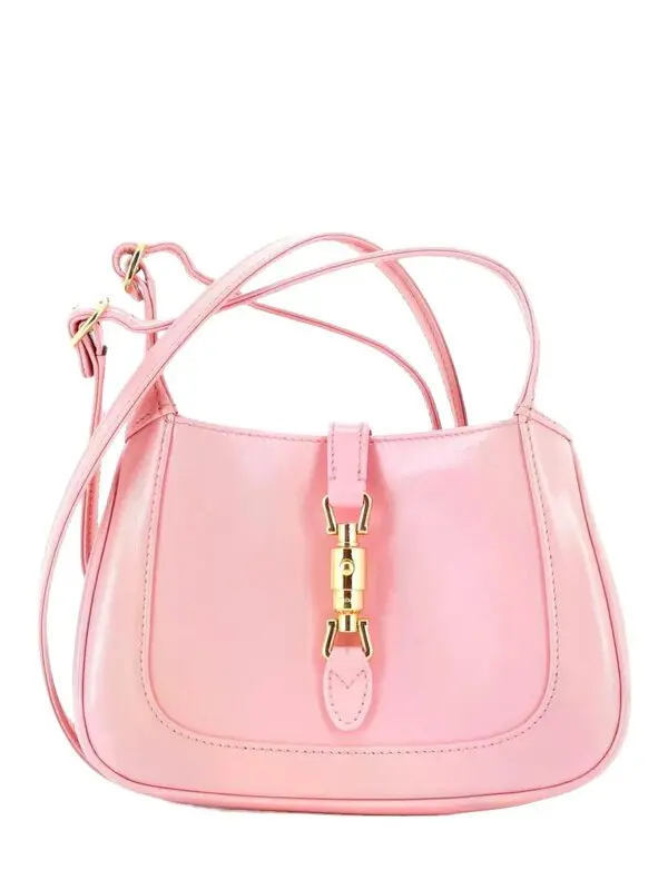 Gucci Jackie 1961 Leather Mini Hobo Bag - Pink