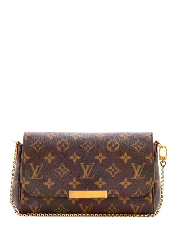 LOUIS VUITTON Favorite Handbag Monogram Canvas Pm - Brown