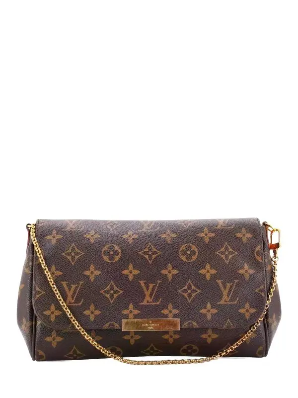 LOUIS VUITTON Favorite Handbag Monogram Canvas Mm - Brown