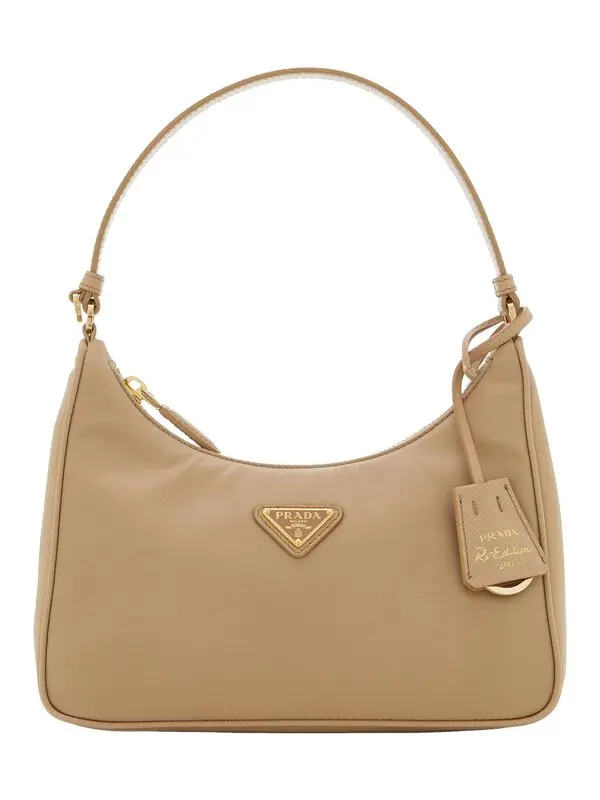 Prada Re-edition 2005 Re-nylon Bag - Tan