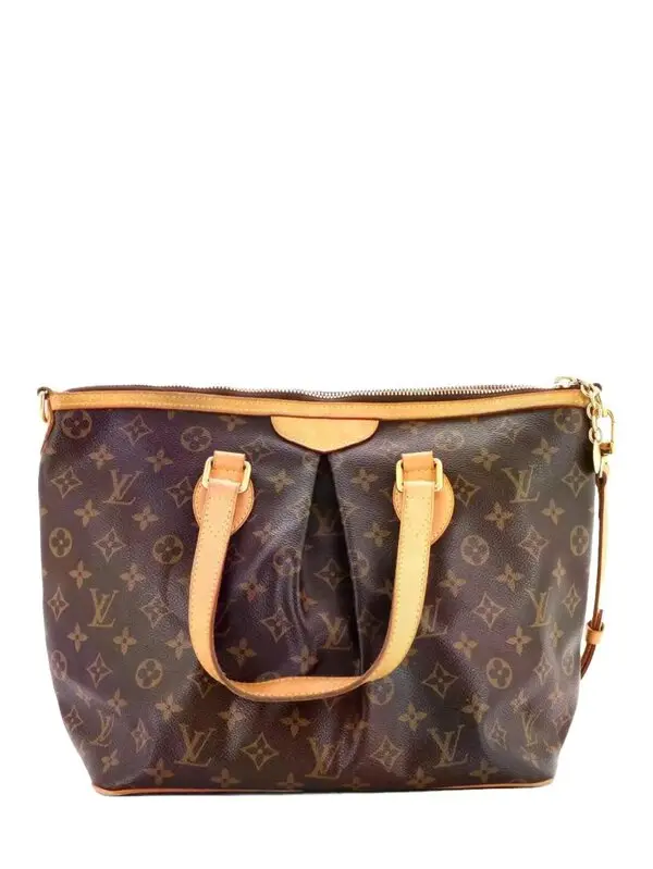 LOUIS VUITTON Palermo Handbag Monogram Canvas Gm - Brown