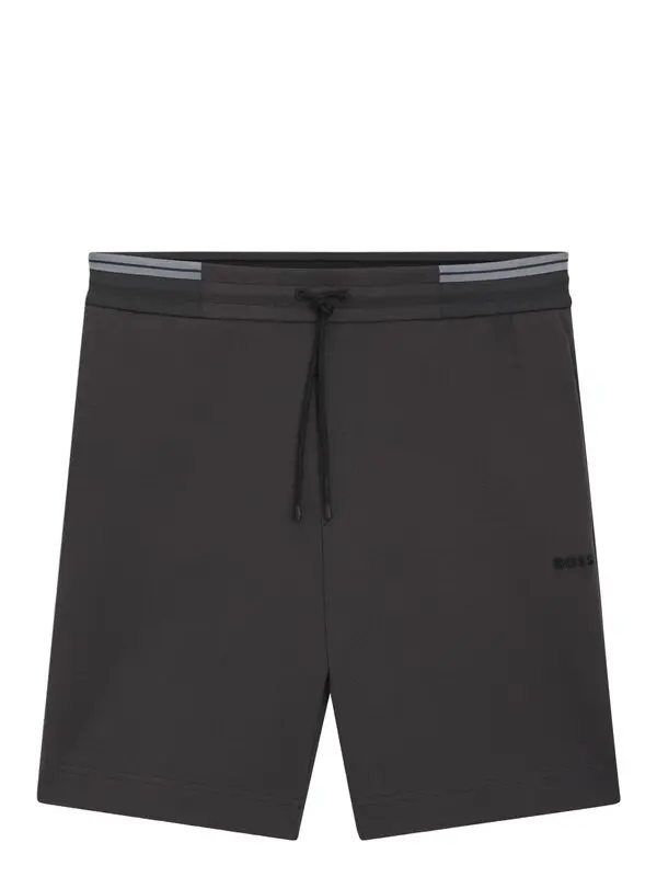 BOSS Straight-fit Shorts - Dark Grey