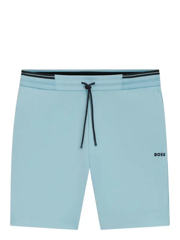 BOSS Straight-fit Shorts - Light Blue