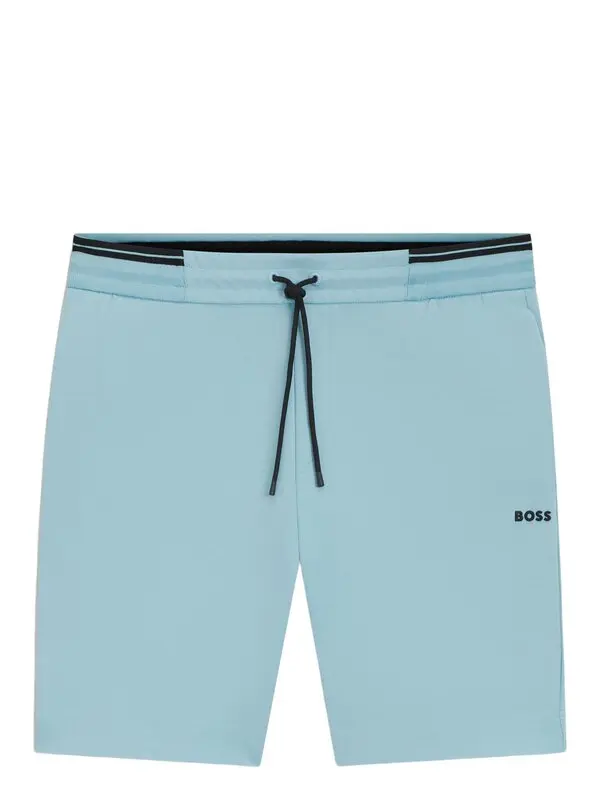 BOSS Straight-fit Shorts - Light Blue