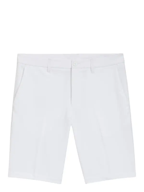 BOSS Slim-fit Stretch Shorts - White