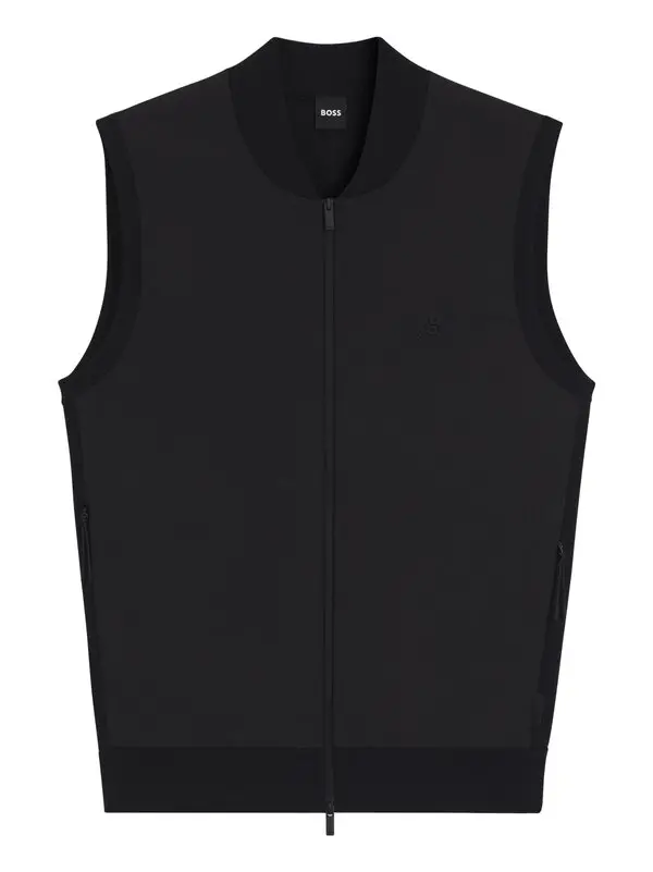 BOSS Weather-protection Gilet - Black