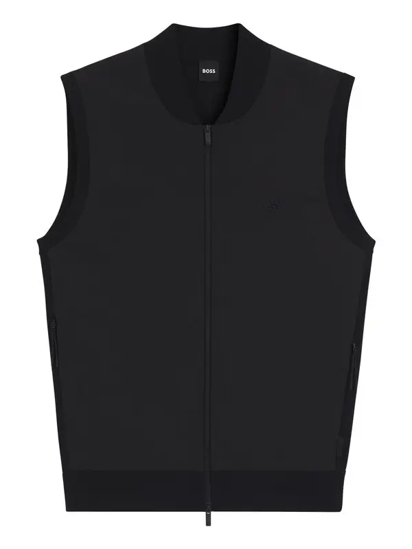 BOSS Weather-protection Gilet - Black