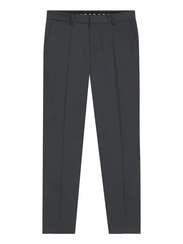 BOSS Slim-fit Trousers - Dark Grey