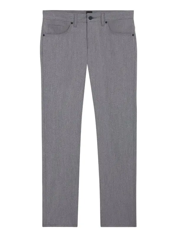 BOSS Delaware Slim-fit Trousers - Grey