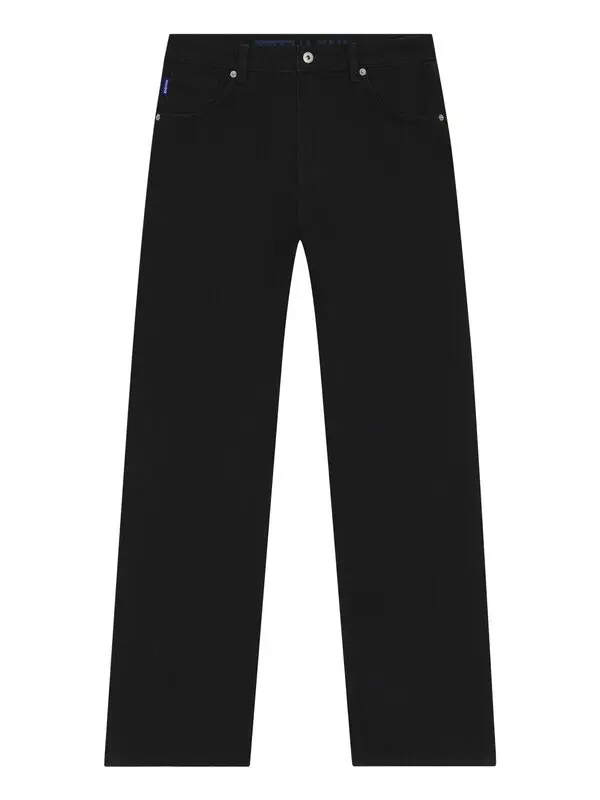 Hugo Loose-fit Stretch Denim Jeans - Black