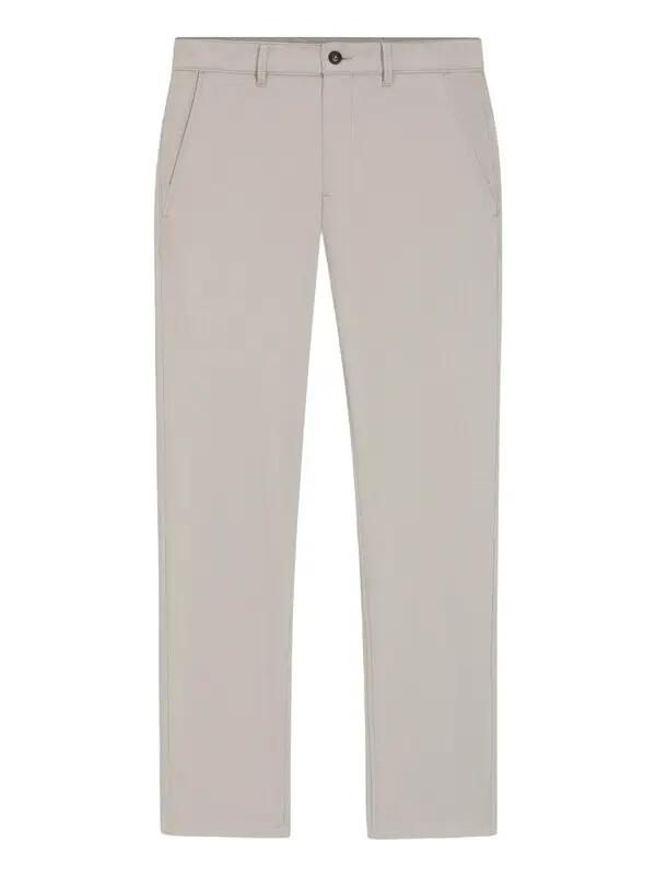 BOSS Patterned Slim-fit Trousers - Light Green