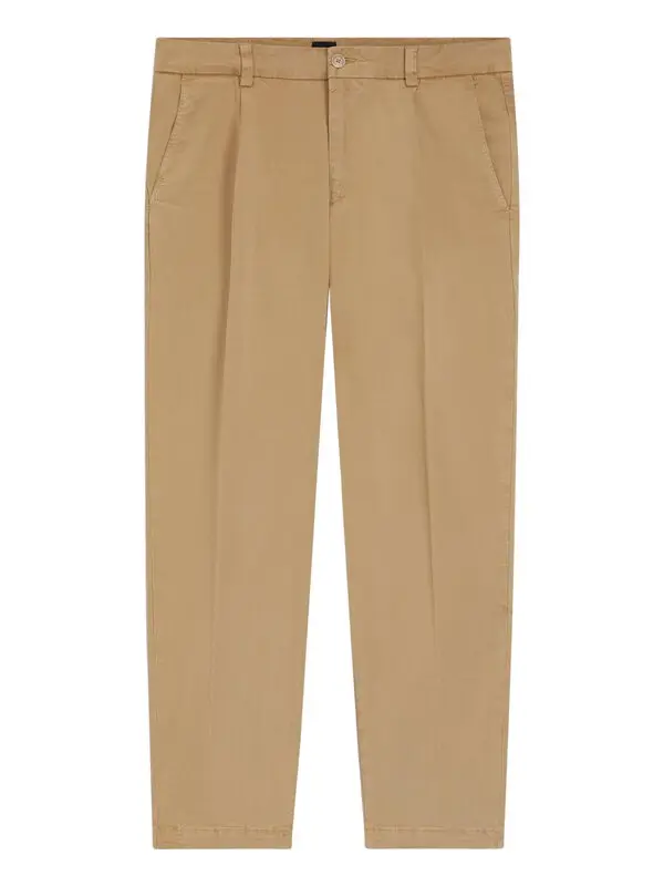 BOSS Tapered-fit Trousers - Beige