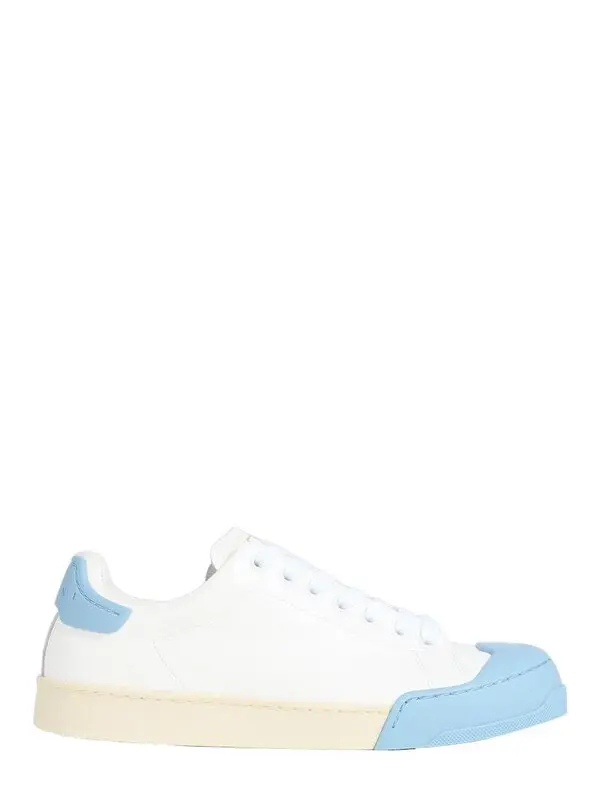 Marni Dada Leather Sneakers - Light Blue