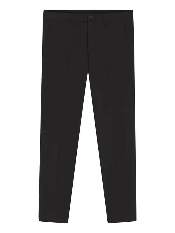 BOSS Slim-fit Water-repellent Stretch Pants - Black