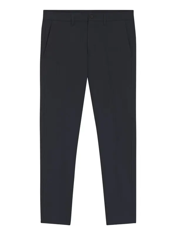 BOSS Slim-fit Pants In Stretch Fabric - Dark Blue