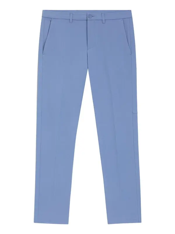 BOSS Slim-fit Water-repellent Stretch Pants - Light Blue