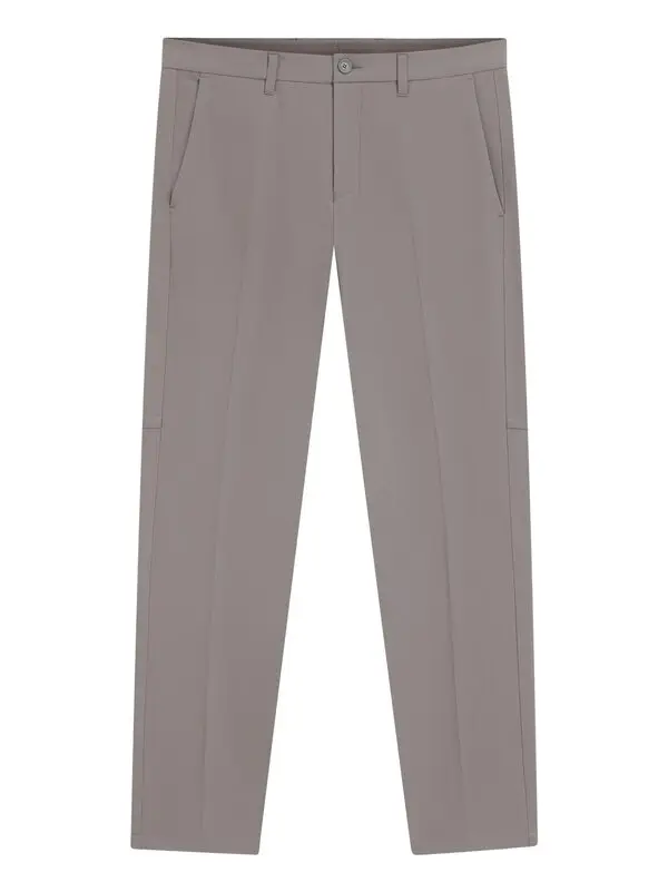 BOSS Slim-fit Pants In Stretch Fabric - Light Grey