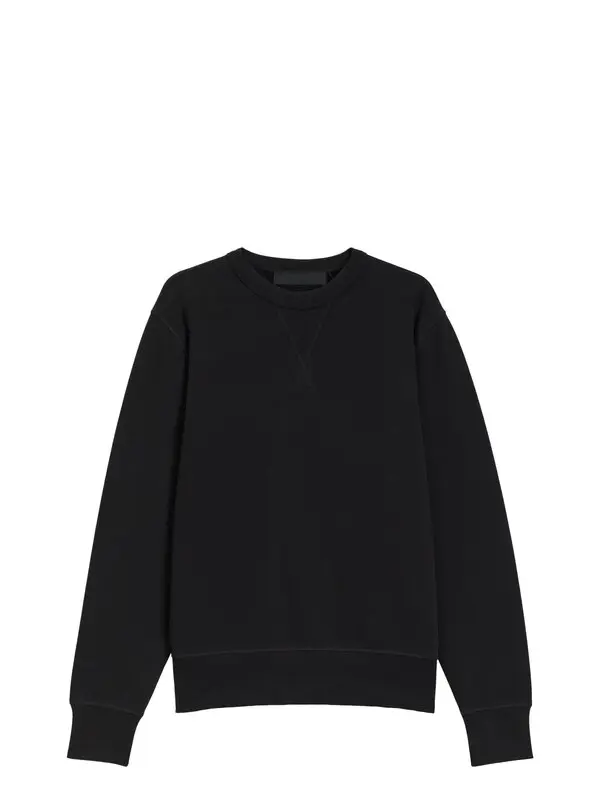 BOSS Beckham X Sweatshirt In Cotton Terry - Black
