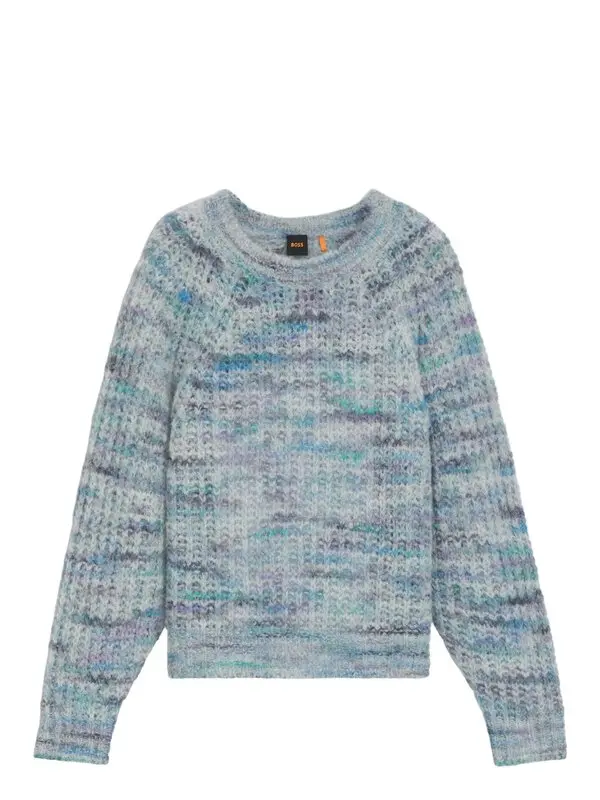 BOSS Alpaca-blend Relaxed Sweater - Patterned