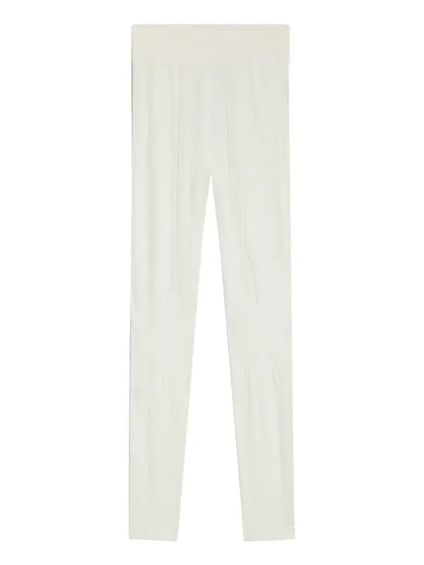 BOSS Ski Leggings In Stretch Jersey - White