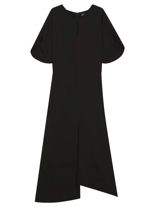 BOSS Crepe Keyhole Dress - Black