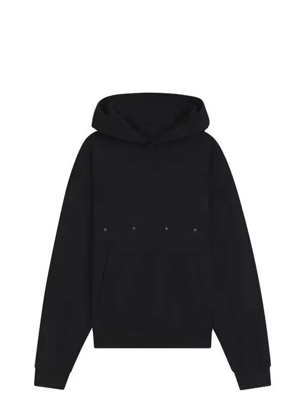 Hugo Artwork Hoodie - Black