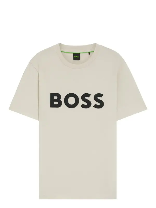 BOSS 3d-logo T-shirt In Cotton Jersey - White