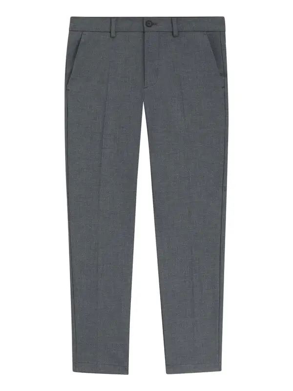 BOSS Slim-fit Dobby Trousers - Grey