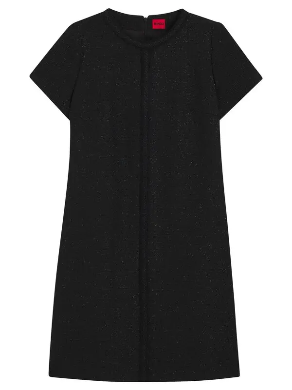 Hugo Bouclé Dress - Black