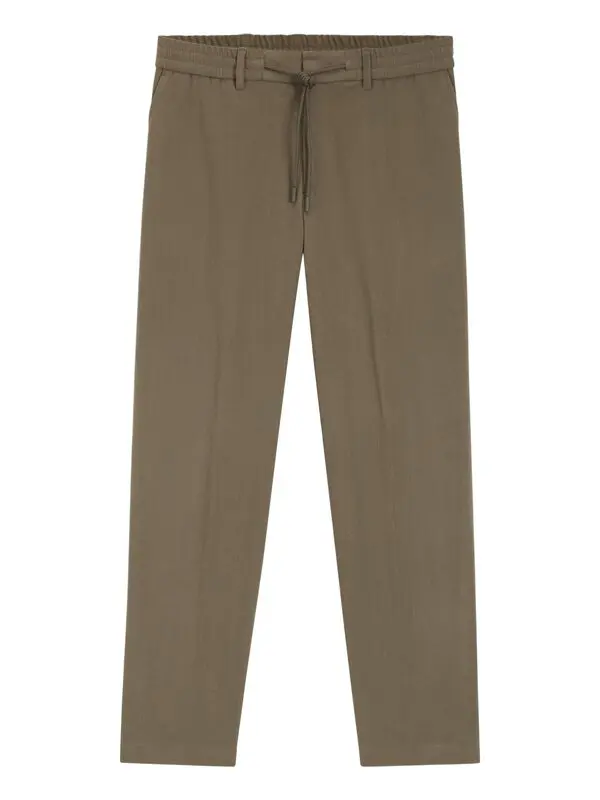 BOSS Relaxed-fit Corduroy Trousers - Light Brown