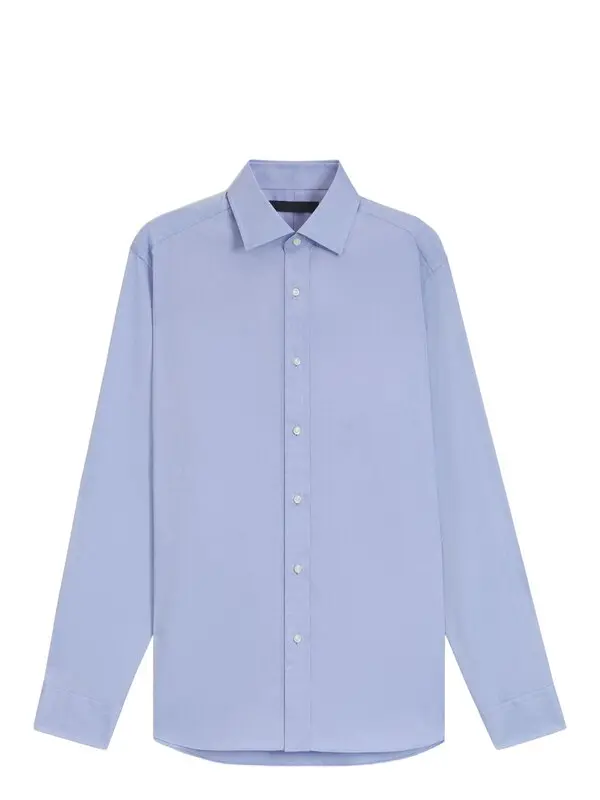 BOSS Beckham X Slim-fit Shirt In Oxford Cotton - Dark Blue