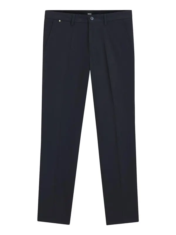 BOSS Slim-fit Trousers - Dark Blue