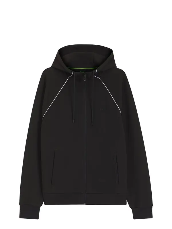BOSS Zip-up Hoodie - Black