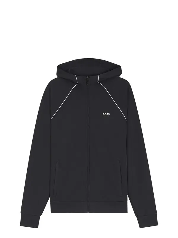 BOSS Zip-up Hoodie - Dark Blue