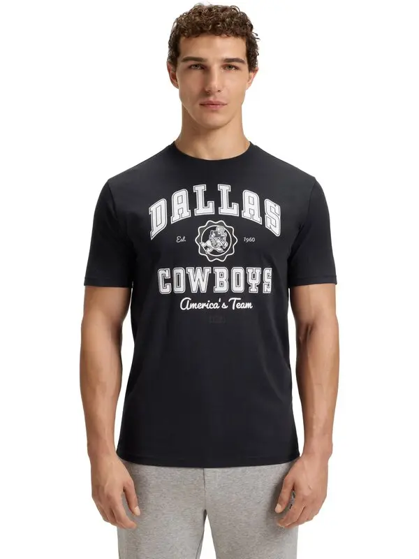 BOSS X Dallas Cowboys T-shirt With Alternative Logo - Dark Blue