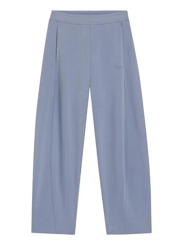 BOSS Logo-embroidered Tracksuit Bottoms - Blue