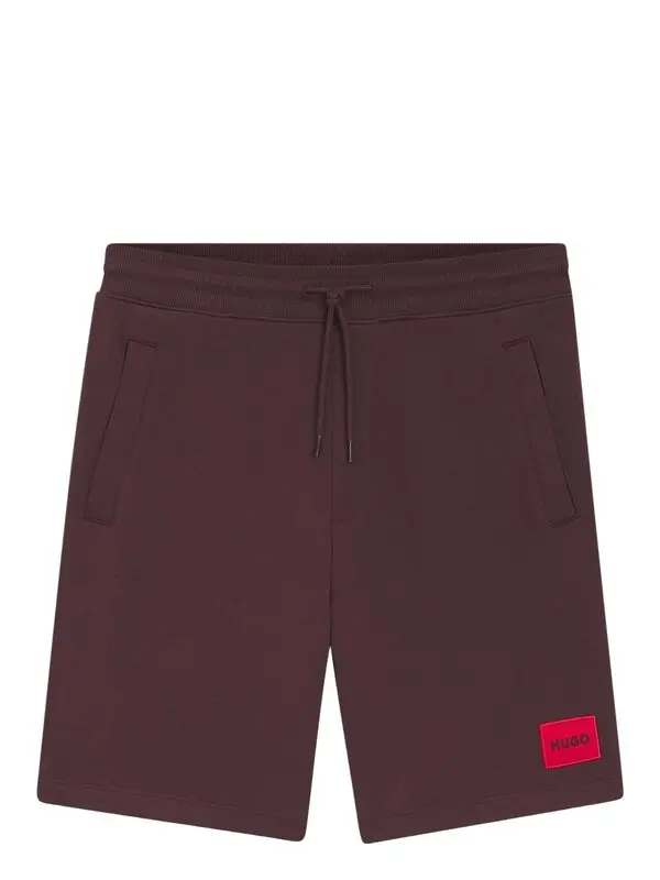 Hugo Cotton Terry Shorts - Light Brown