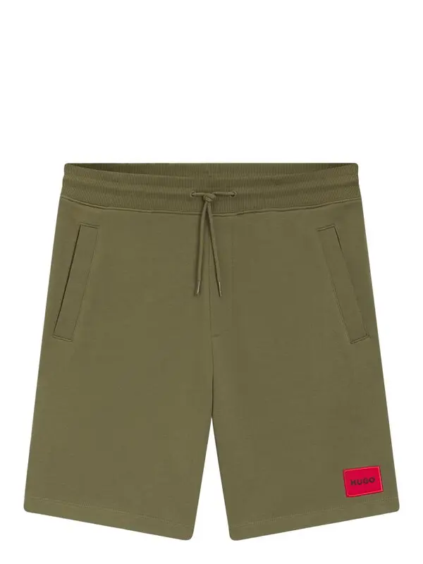 Hugo Cotton Terry Shorts - Light Green