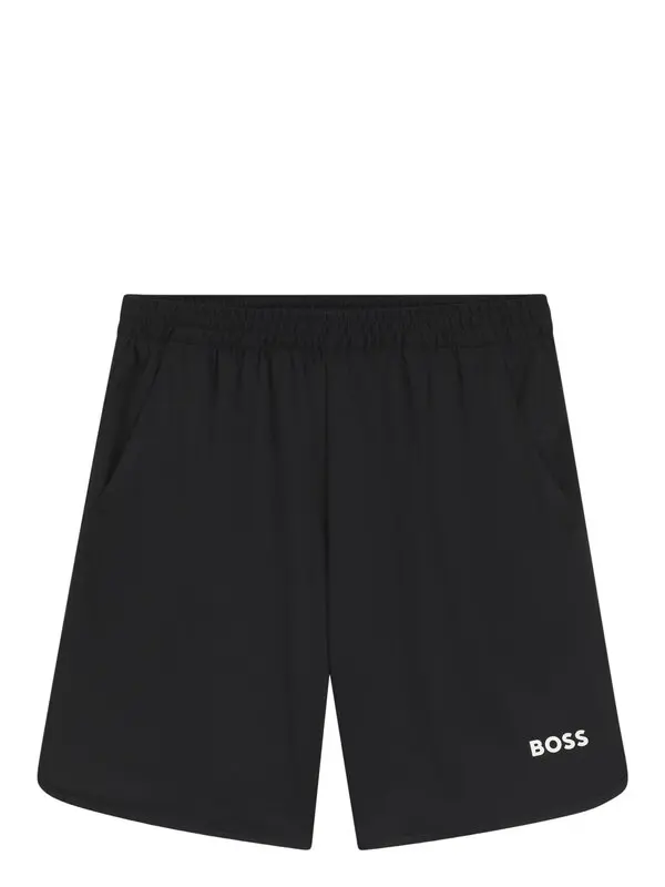 BOSS Quick-dry Stretch Shorts - Black